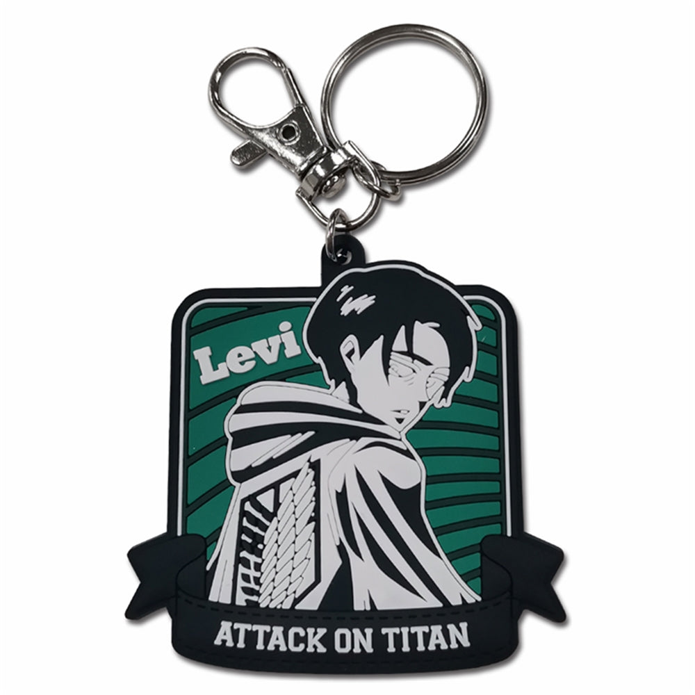 ATTACK ON TITAN MANGA - LEVI ACKERMAN PVC KEYCHAIN| CASA MANGA