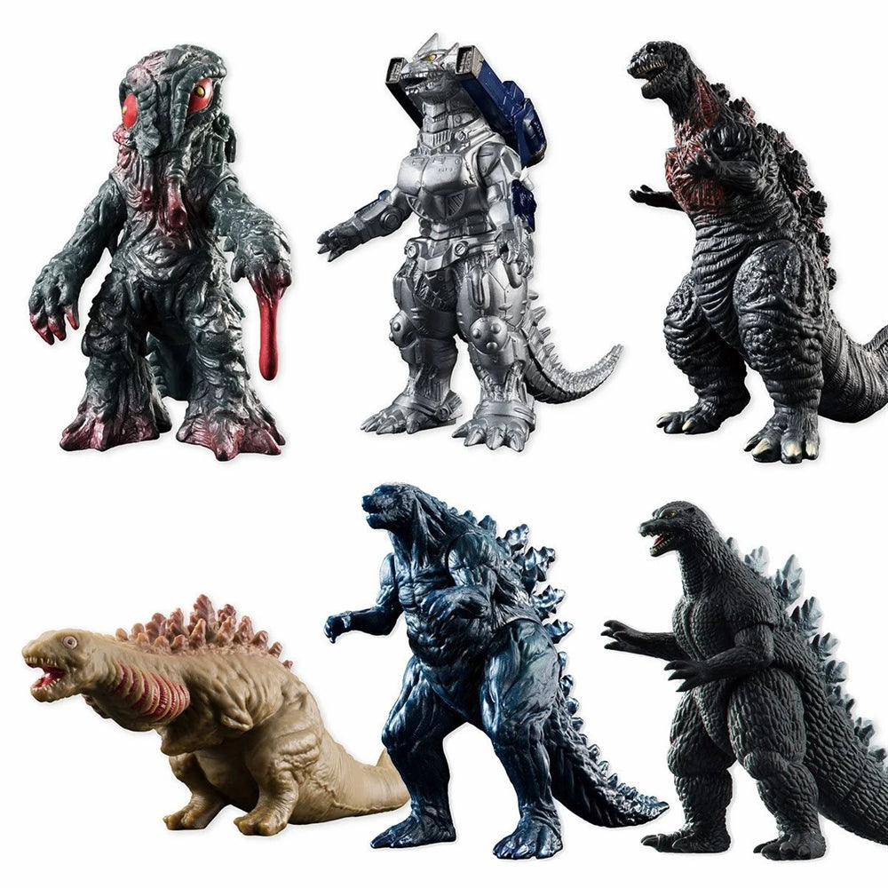 Godzilla Soft Vinyl Mini Figure Collection "Godzilla" , Bandai Shokuga ...
