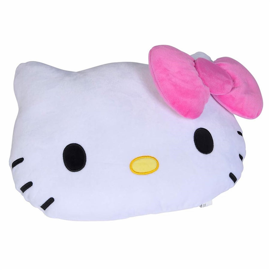 Hello Kitty Face Shape with Pink Bow Squishable Plush Backpack| CASA MANGA