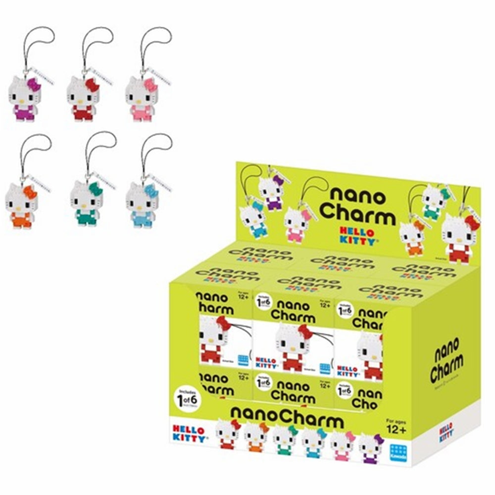 Hello Kitty Colors "Sanrio", NanoCharm Blind Box Asst-Set of 12(Box ...