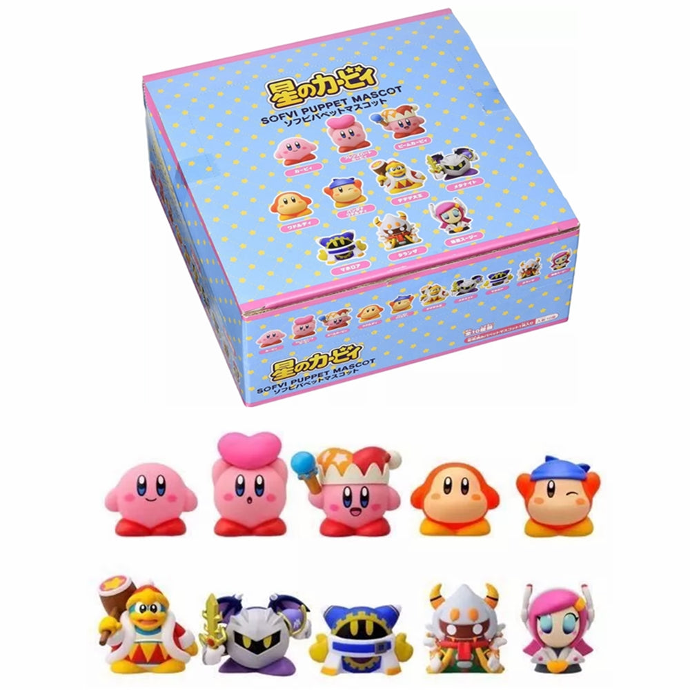 Kirby Finger Puppet Mini Figure Blind Pack Asst (Set of 10)-Japan Vers ...