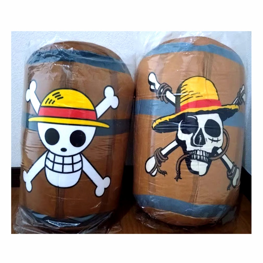 Netflix Series「ONE PIECE」 Barrel-Shaped XL Plush Set - Set of 2-Japan ...