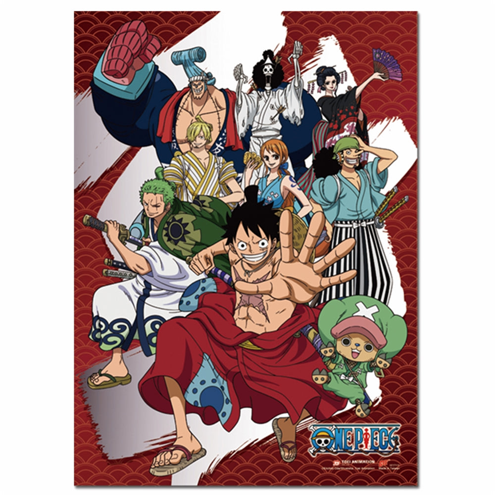 ONE PIECE - WANO COUNTRY ARC GROUP 01 WALL SCROLL| CASA MANGA