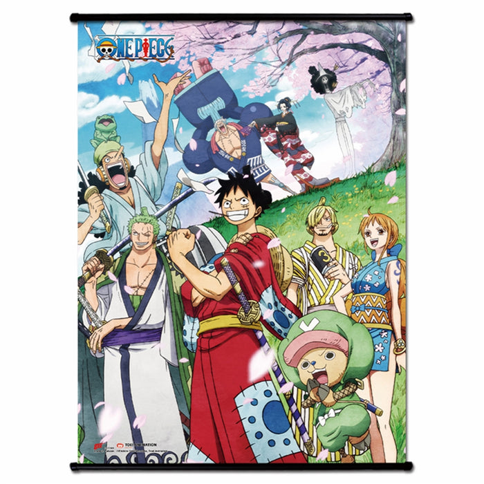 ONE PIECE - WANO COUNTRY KEYART W. SCROLL-NEW| CASA MANGA