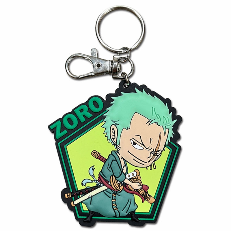 ONE PIECE - ZORO FIGHT PVC KEYCHAIN| CASA MANGA