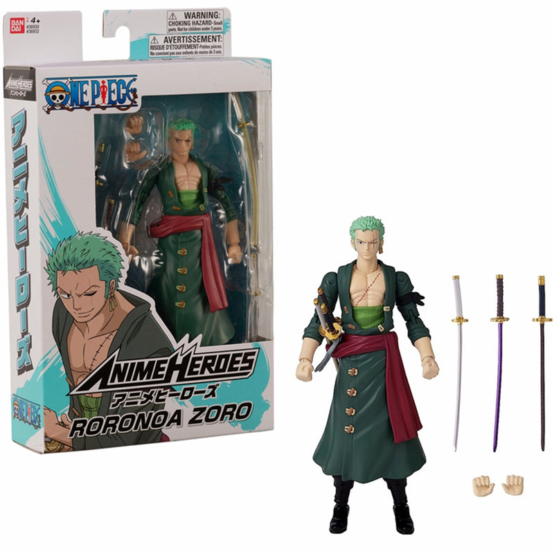 One Piece Anime Heroes Roronoa Zoro Action Figure| CASA MANGA