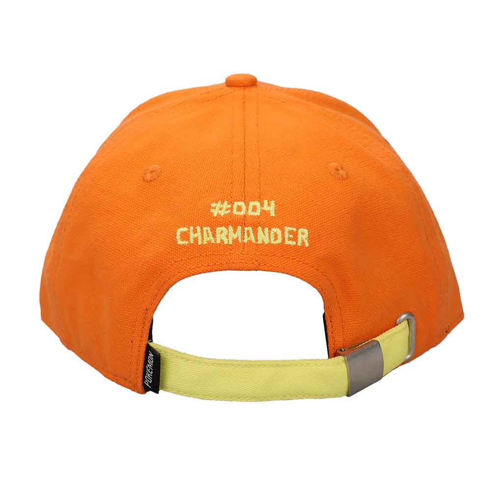 POKEMON CHARMANDER BIG FACE EMBROIDERED HAT| CASA MANGA