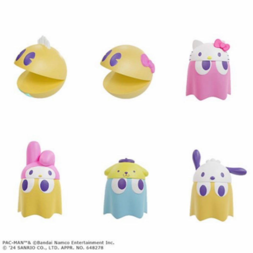 Pac-man x Sanrio Chibi Collect Figure Vol. 1 (Box of 6)-Japan Version ...