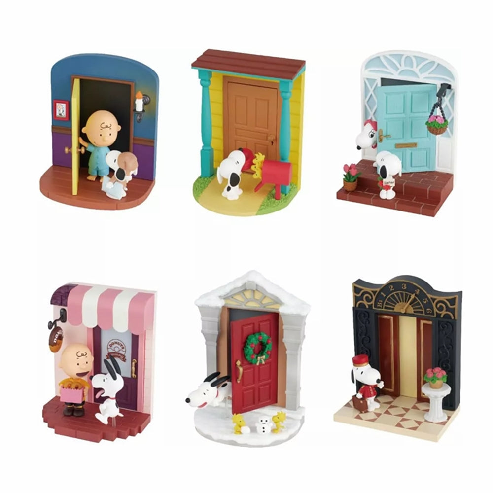 Re-ment :Peanuts Snoopy's Door Story Mini Figure & Playset Colletction ...