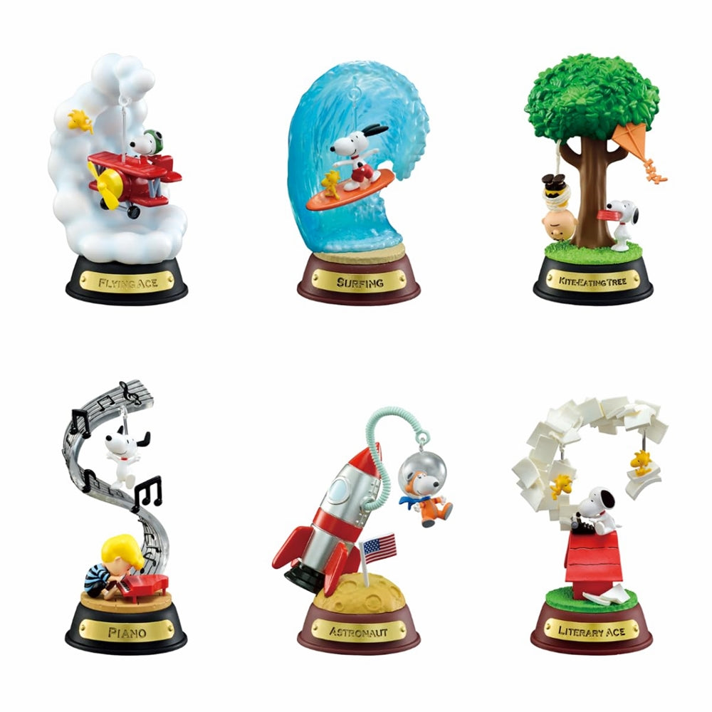 Re-ment :Peanuts Snoopy SWING ORNAMENT MINI FIGURE ASST-Set of 6(Box ...