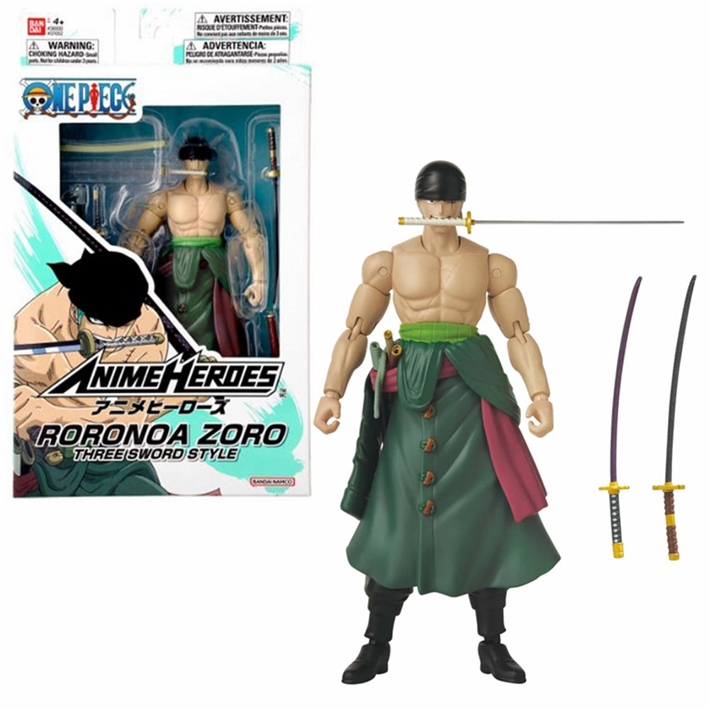 Roronoa Zoro Three Sword Style "One Piece", BNTCA Anime Heroes Action ...