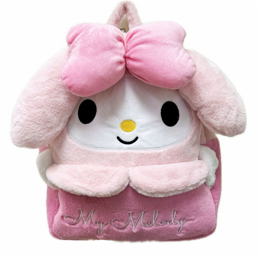 SANRIO MY MELODY 15" FULL BODY PLUSH BACKPACK w/ EMBROIDERED DETAILS ...
