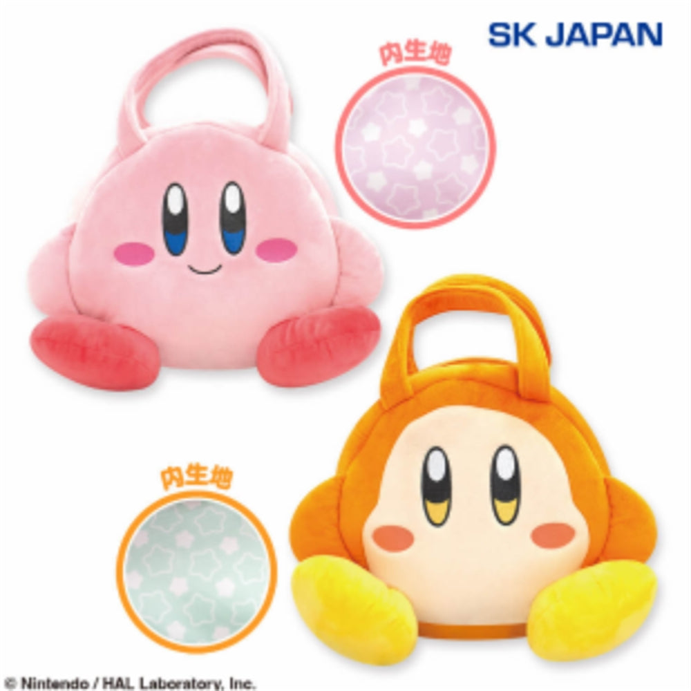 SK: Kirby As Is Plush Toy Tote Bag Set-Set of 2-Kirby / Waddle| CASA MANGA