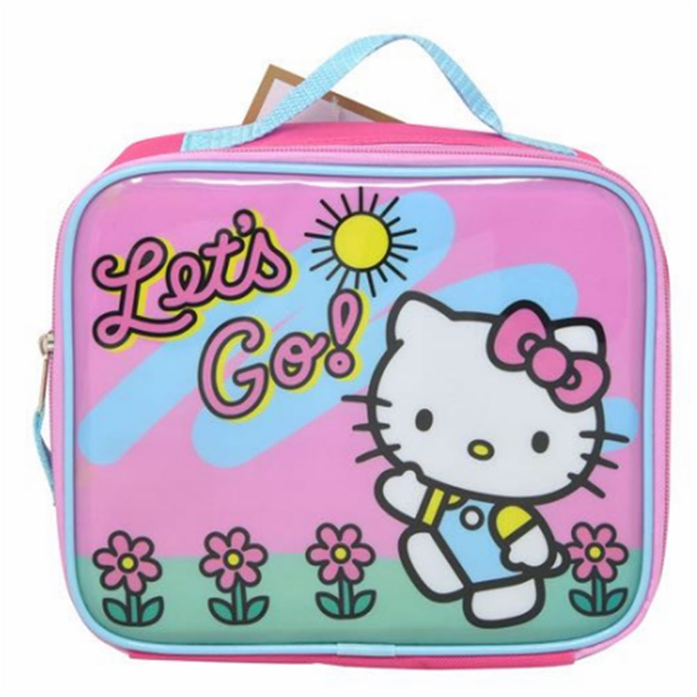 Sanrio Hello Kitty Let's Go Rectangle Lunch Bag| CASA MANGA