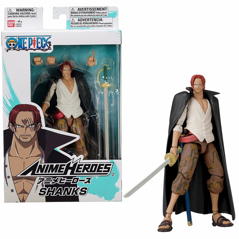 Shanks (2nd wave) "One Piece", BNTCA Anime Heroes Action Figure| CASA MANGA