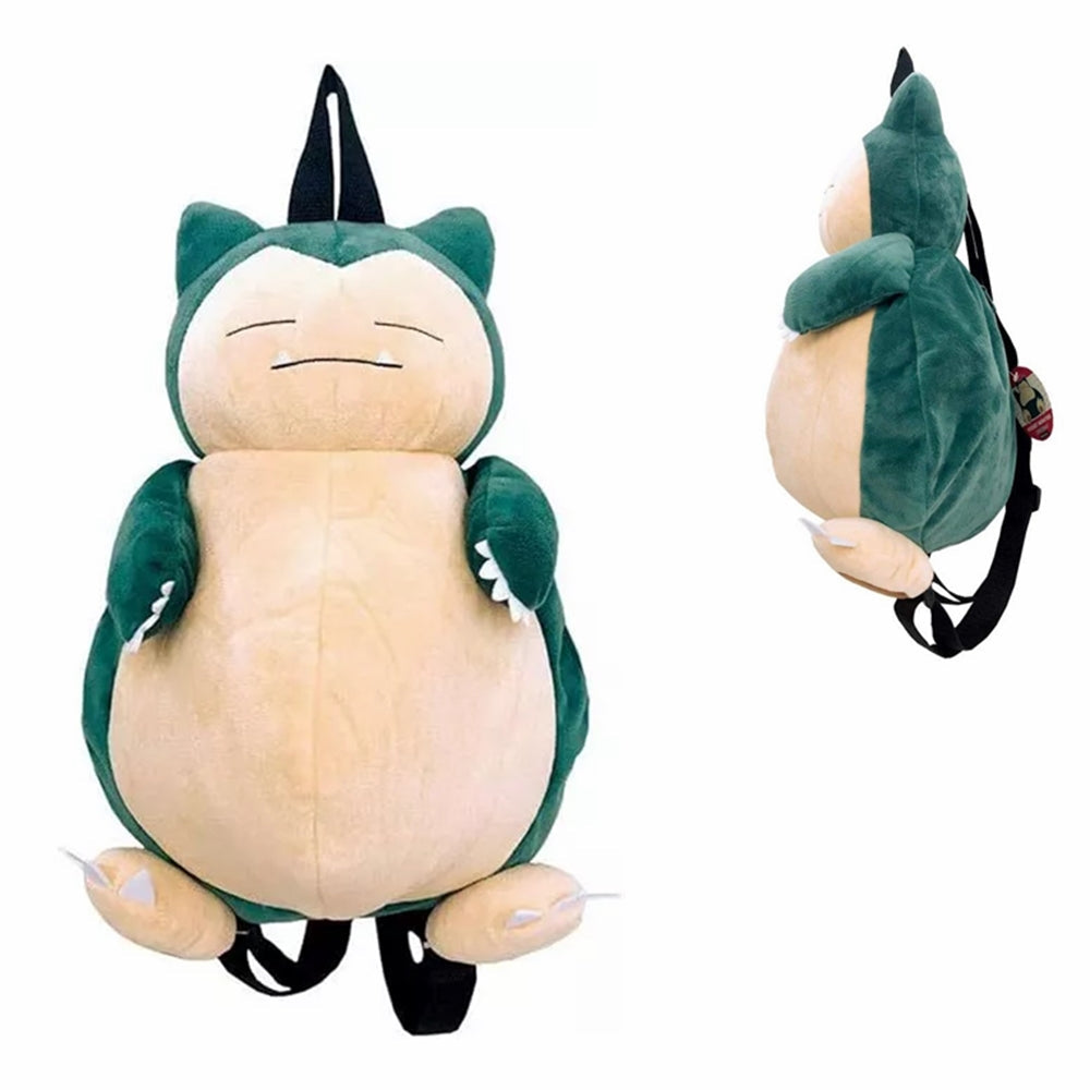 ShoPro:Pokemon Monsters Snorlax Plush Backpack-Japan Imports| CASA MANGA
