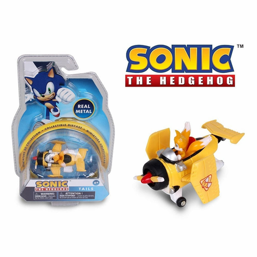 Sonic the Hedgehog 1/64 Scale Tails Propeller Plane Diecast| CASA MANGA