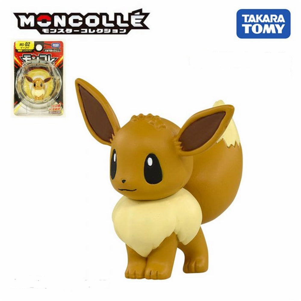 Takaratomy Pokemon MS-02 Eevee Mini Figure-Japan Version| CASA MANGA