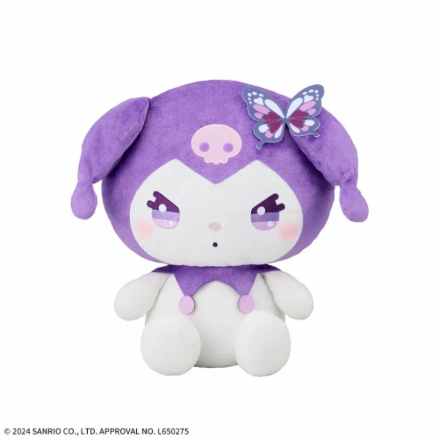 Yurukawa Sanrio Characters "Kuromi" Romantic Butterflies Super Large P ...