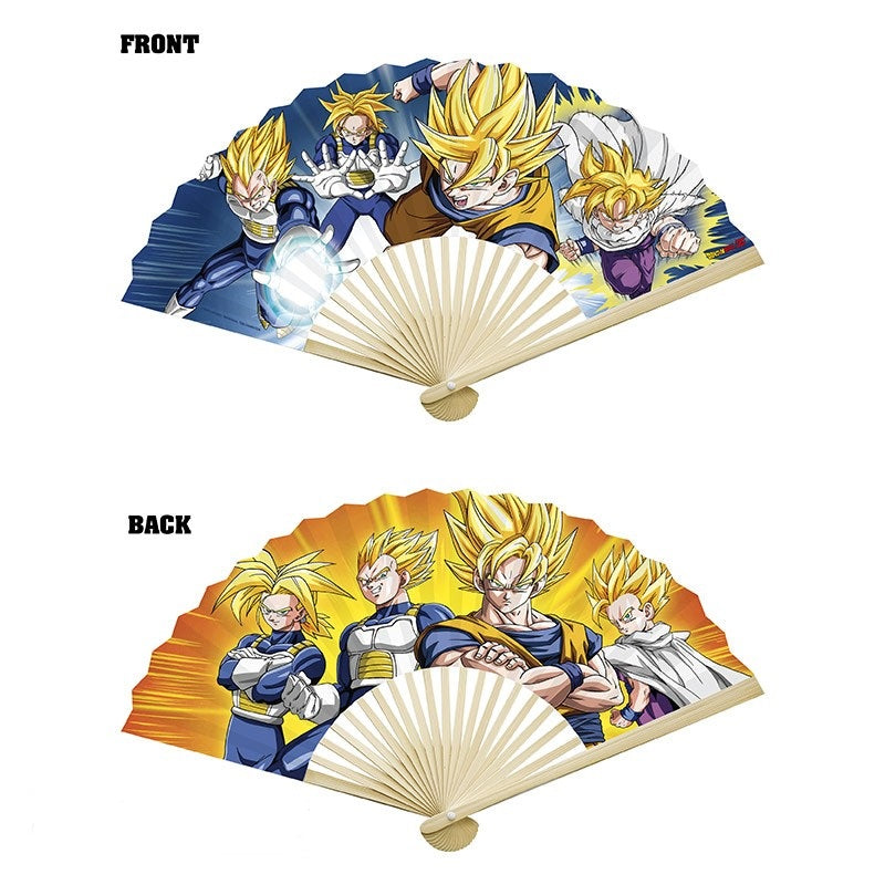 DRAGON BALL Z - Saiyans Paper Fan| CASA MANGA