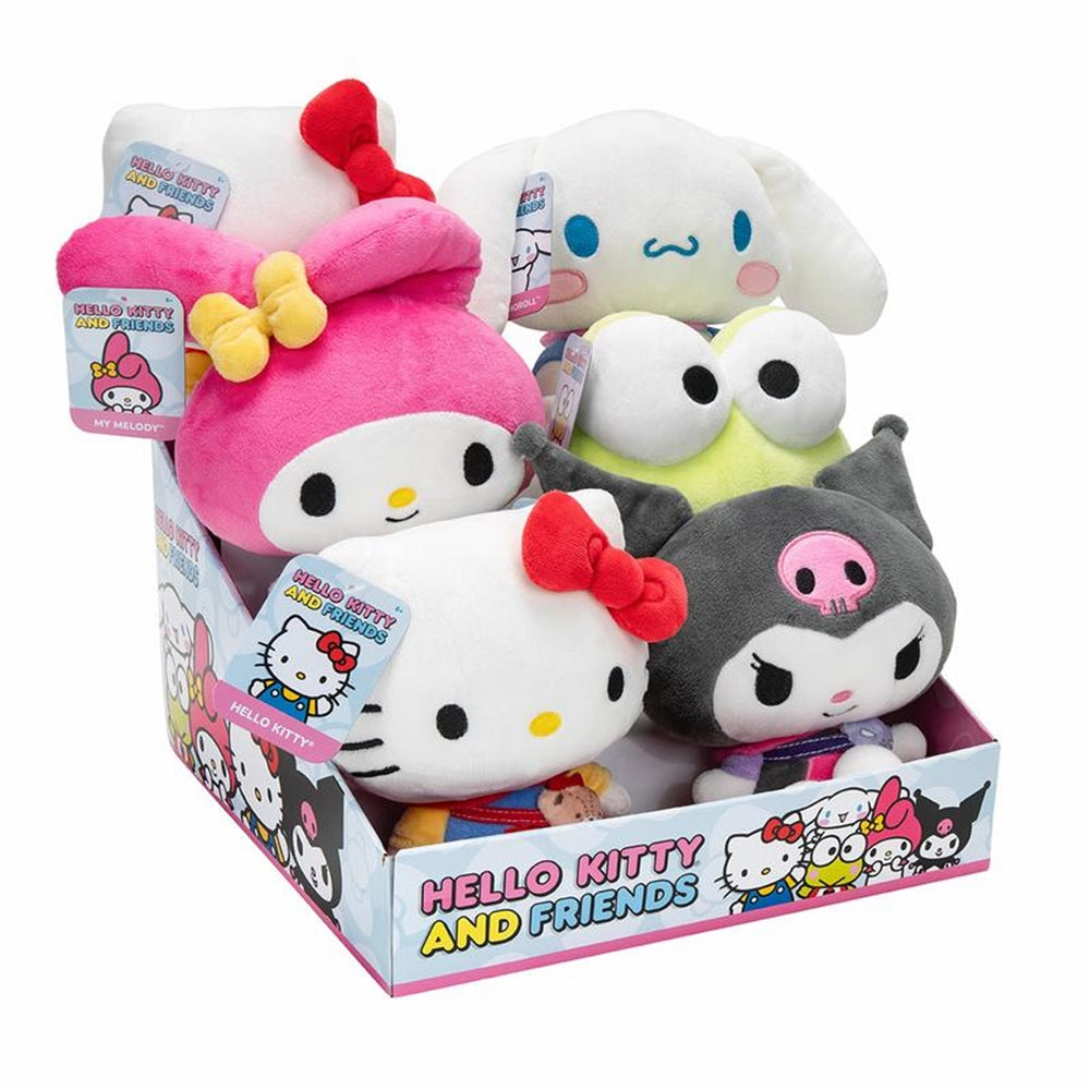 Hello Kitty & Friends 8 Inch Plush Assortment set of 6| CASA MANGA