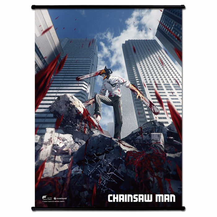 CHAINSAW MAN - CHAINSAW MAN KEY VISUAL W. SCROLL| CASA MANGA