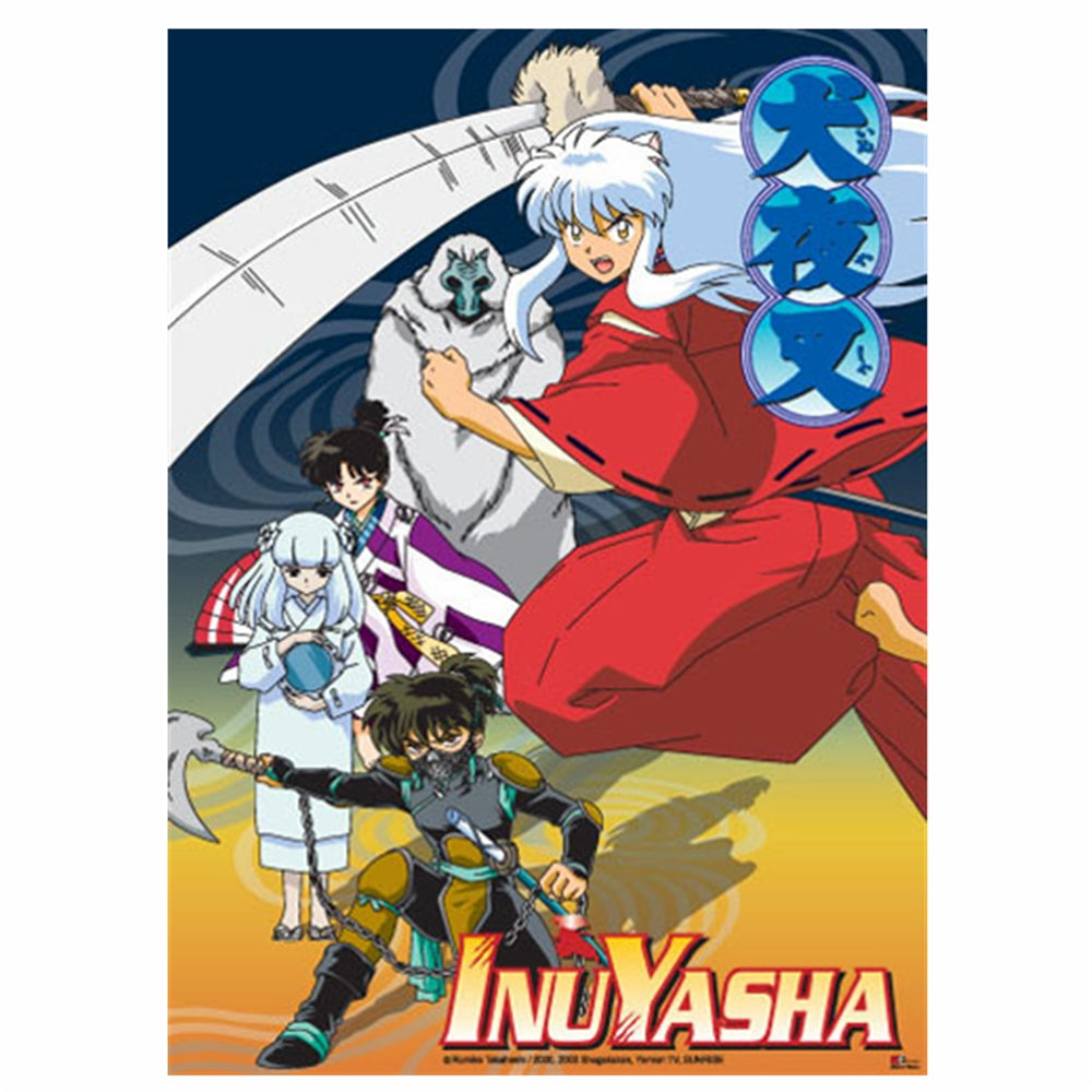 Inuyasha Group Wall Scroll| CASA MANGA