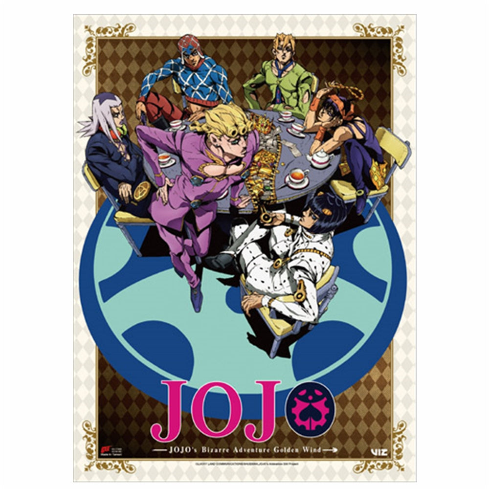 Jojo's S4-Kry Art A Wall Scroll| CASA MANGA