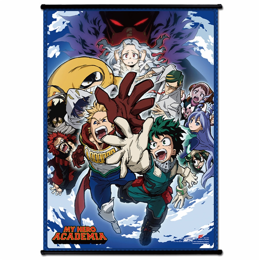 MY HERO ACADEMIA- S4 KEY ART #B WALL SCROLL| CASA MANGA