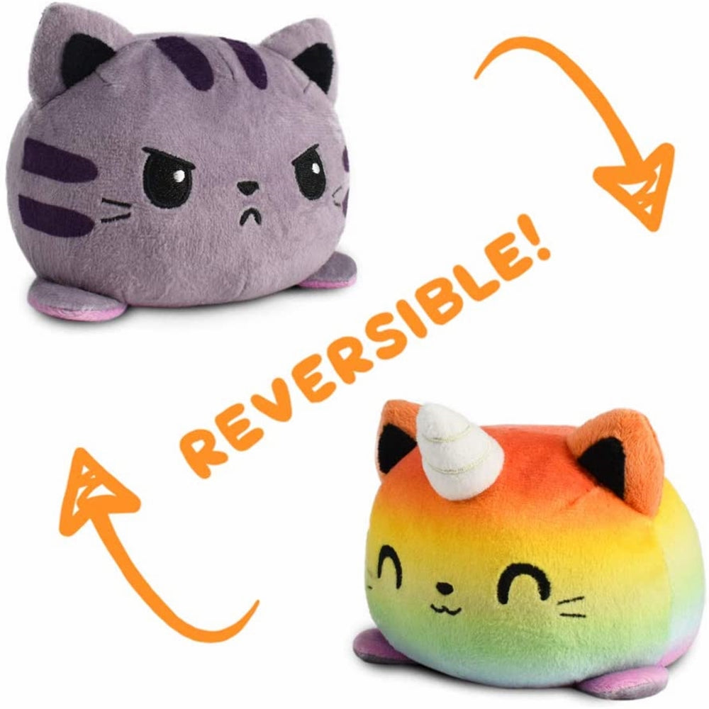 TeeTurtle™:Reversible Cat/Kittencorn| CASA MANGA